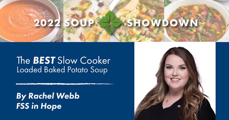 Soup Showdown: Rachel's Slow Cooker Loaded Baked Potato Soup